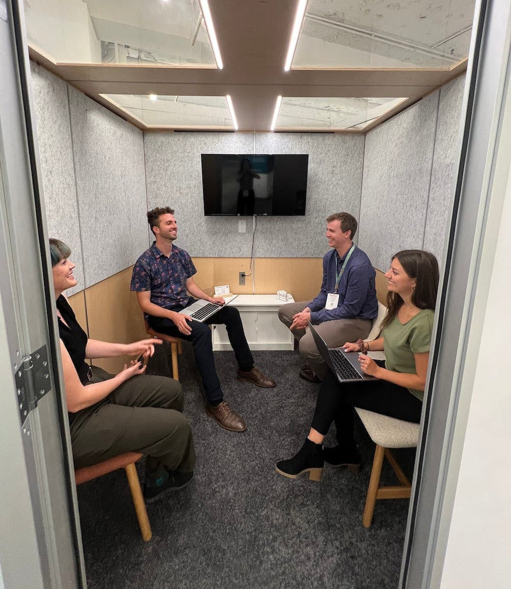 Zenbooth Quad - Private Office Booth & 4+ Person Meeting Pod | Zenbooth